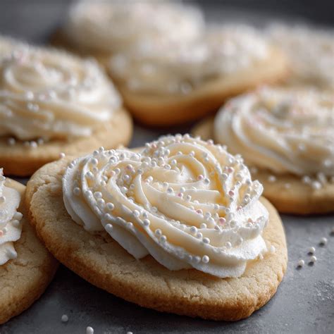 Sour Cream Sugar Cookies With Cream Cheese Frosting