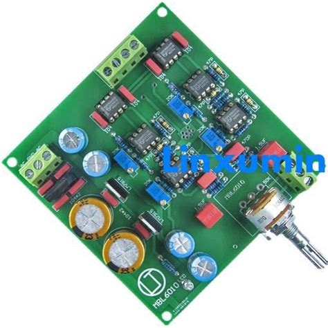 【深度優選】參考mbl6010d改進版 Ne5534n前級置 音調放大板 套件成品 Pcb空板[限時下殺] 露天市集 全台最大的網路購物市集