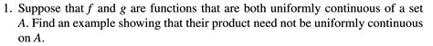 Solved Suppose That F And G Are Functions That Are Both Chegg Com