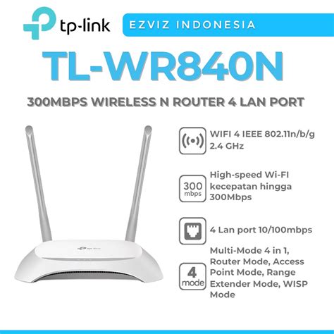 Jual Tp Link Tl Wr N Mbps Wireless N Router Garansi Resmi Th Shopee Indonesia