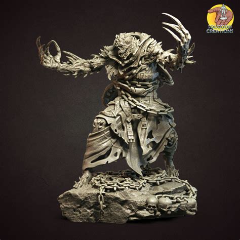 3d Printable Boneclaw Pre Supported By Solgood Creations