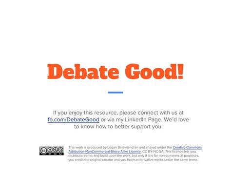 Introduction To Structured Argumentation Activity Ppt