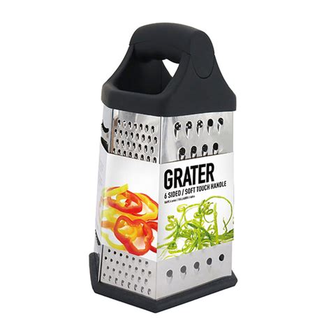 6 Sided Grater With Soft Touch Handle The Home Expo