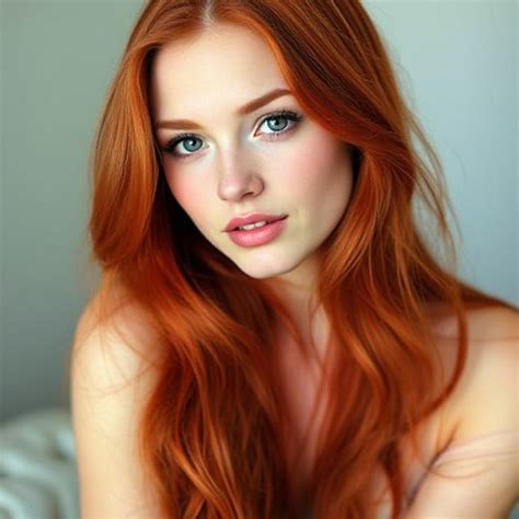 Beautiful Red Haired Woman