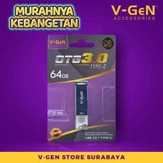 Jual OTG USB Type C Flashdisk V GeN 64GB Flashdrive Flash Disk USB 3 0 VGEN Shopee Indonesia