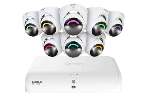 Lorex 4k 12mp 16 Camera Capable 8 Wired 8 Fusion Wi Fi 2tb Wired