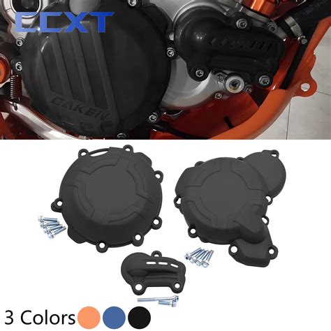 Motocross Clutch Guard Engine Ignition Protector Water Pump Cover For