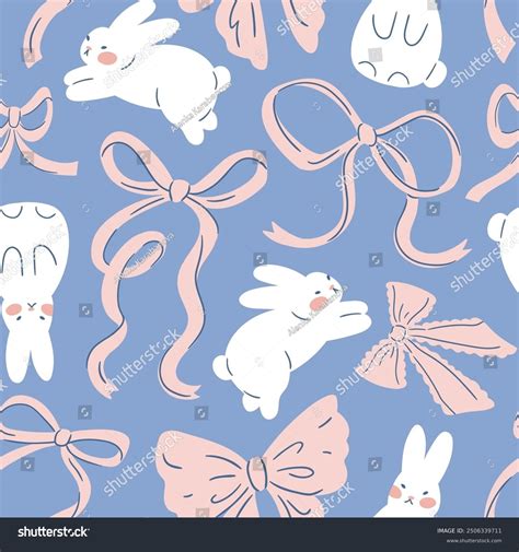 Vector Preppy Festive Seamless Pattern White Stock Vector Royalty Free 2506339711 Shutterstock