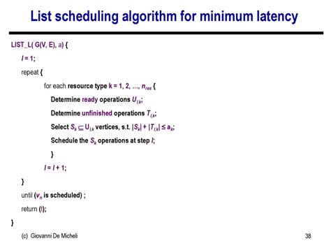Integrated Systems Centre © Giovanni De Micheli All Rights Reserved Ppt Download