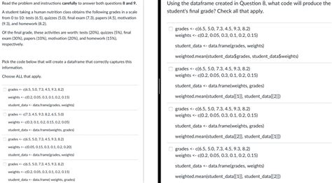 Solved Read the problem and instructions carefully to answer | Chegg.com