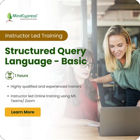Excel In Database Management With Online Sql Training And Mindcypress