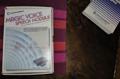 Commodore Wizard Of Wor With Magic Voice Speech Cartridge