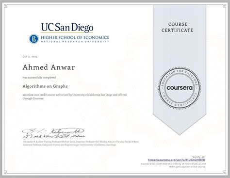Ahmed Anwar On Linkedin I Have Successfully Completed Algorithms On