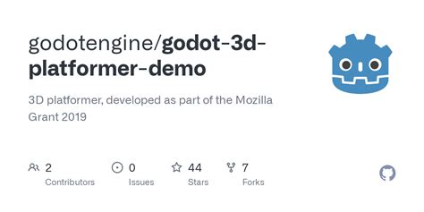 Github Godotengine Godot D Platformer Demo D Platformer Developed As Part Of The Mozilla