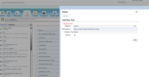 Tasks In Lms Sap Community
