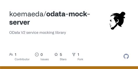 GitHub Koemaeda Odata Mock Server OData V Service Mocking Library