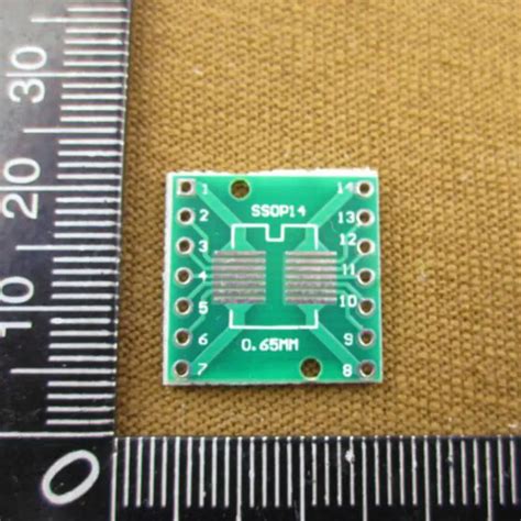 10pcs/LOT TSSOP14 SSOP14 MSOP14 SOP14 TURN DIP14 14pin IC adapter ...