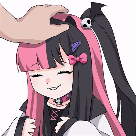 Vtuber Vtuber Headpat Sticker Vtuber Vtuber Headpat Anime Head Pat Discover And Share S