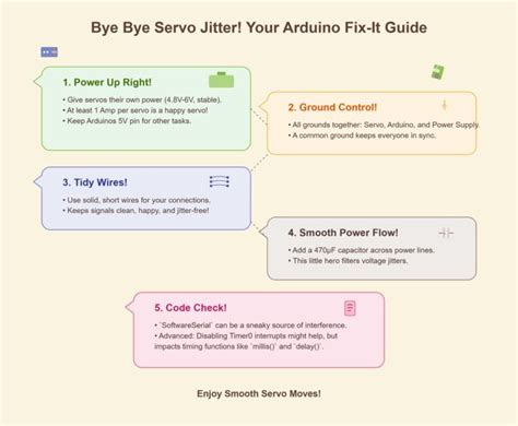 How To Solve Servo Motor Jitter Problems Artizono