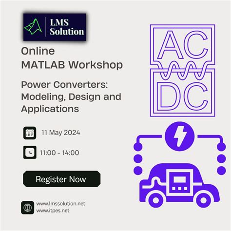 lms solution on linkedin online matlab workshop power converters