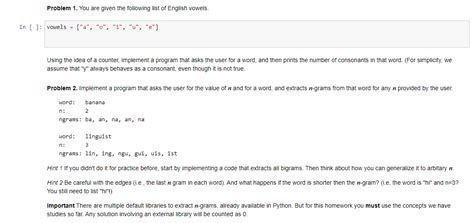 Solved Problem You Are Given The Following List Of Chegg Com