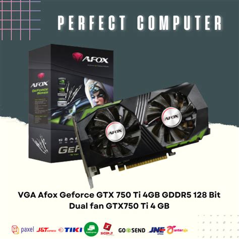 Jual Vga Afox Geforce Gtx Ti Gb Gddr Bit Dual Fan Gtx Ti Gb Kota Bandung