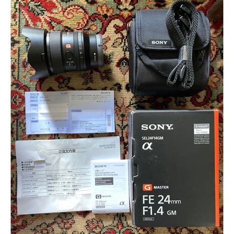 Sony Sony Fe 24mm F1 4 Gm Sel24f14gmの通販 By 香豆彦屋｜ソニーならラクマ