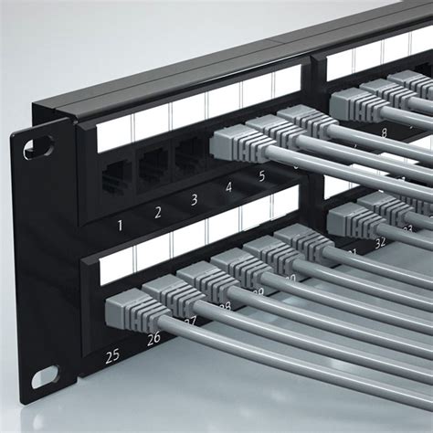 U Cat Or Cat A UTP Port Patch Panel From China Manufacturer WebiTelecomms Structured Cabling