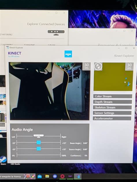 xenia and kinect r kinect