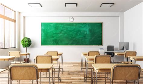 Premium Photo Light Classroom Interior