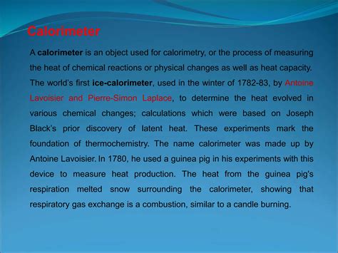 Diffrential Scanning Calorimetry Is A Barnch Of Analytical Chemistry PPT