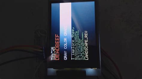 8 bit parallel 2 4in tft lcd shield ili9341 on stm32 youtube