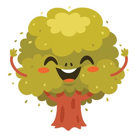 Cartoon Drawing Of A Tree 21774656 Vector Art At Vecteezy