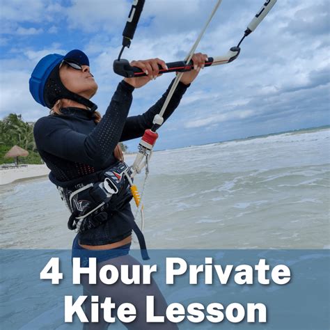 4 Hour Private Kitesurfing Lesson Prokite Mexico