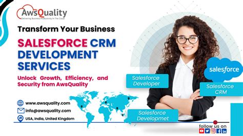 Best Salesforce Crm Development Services With Awsquality India Usa