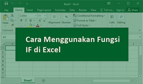 Rumus If Bertingkat Pada Microsoft Excel Lengkapgambar