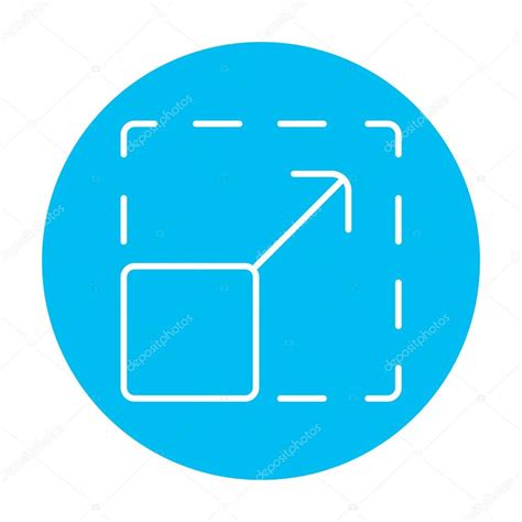 Scalability Line Icon Stock Vector Image By VisualGeneration 94391124
