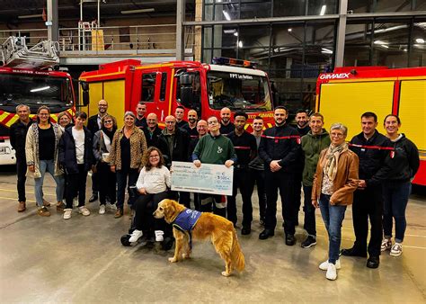 Les Pompiers Donnent 3500 € à Thandem