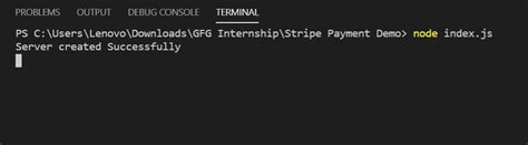 How To Integrate Stripe Payment Gateway In Node Js GeeksforGeeks
