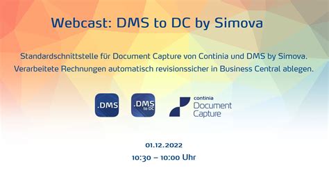 Simova Gmbh On Linkedin Webcast Dmsbysimova Documentcapture