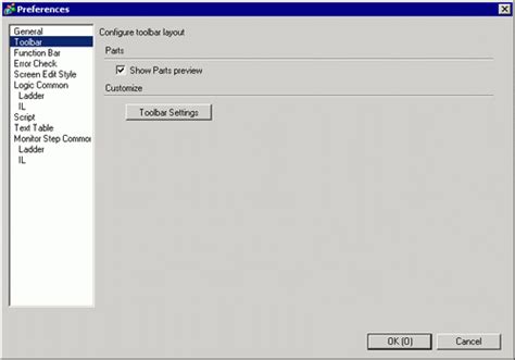 Toolbar Customization
