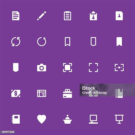 Action Vector Icons 4 Stock Illustration Download Image Now