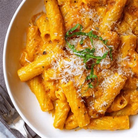 Creamy Pumpkin Pasta 30 Minute Comfort Food Recipe Yummy Temple