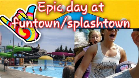 Funtown Splashtown Water Slides And Awesome Rides Youtube