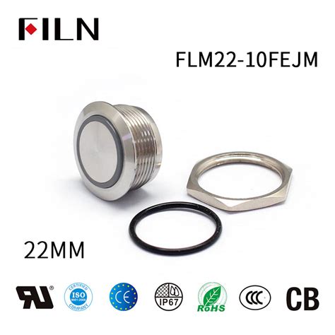 22MM Ultra Short 4 Pin Push Button Momentary Switch