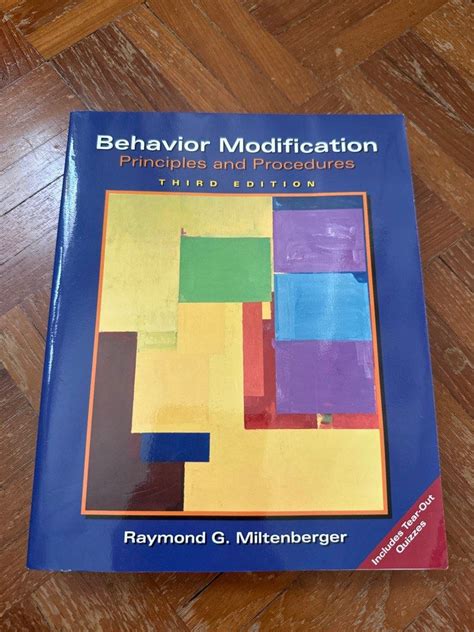 Behaviour Modification Principles And Procedures Hobbies And Toys Books