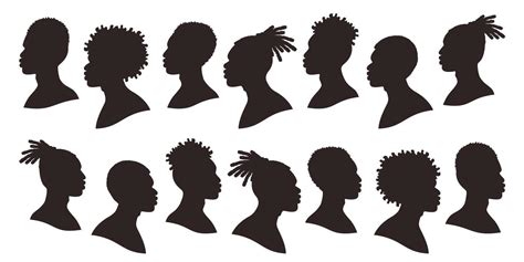 Black People Silhouette Vector Art Icons And Graphics For Free Download