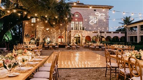 Historic Wedding Venue In Miami Fl Waterfront Wedding Venue