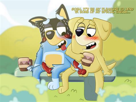 Rule 34 Anthro Australian Cattle Dog Bandit Bluey Bandit Heeler