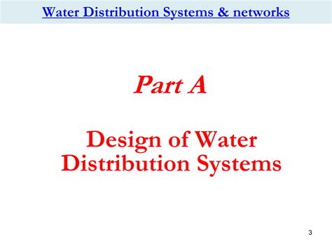 design and analysis of water distribution system pdf